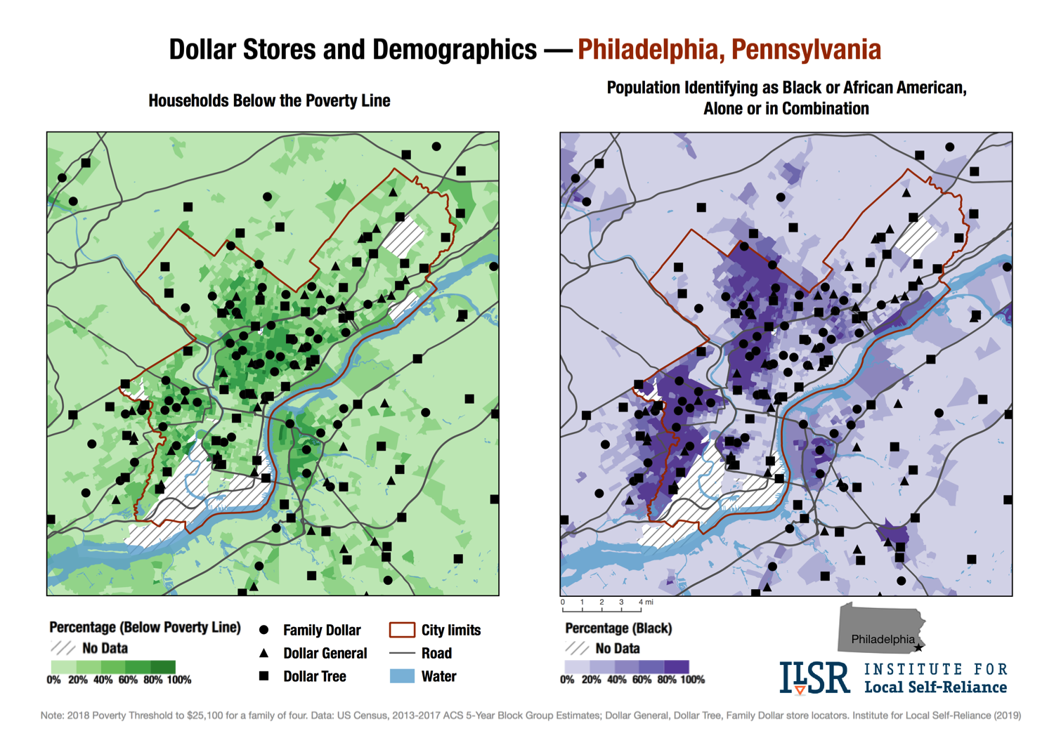 Maps Show Alarming Pattern of Dollar Stores’ Spread in U.S. Cities ...