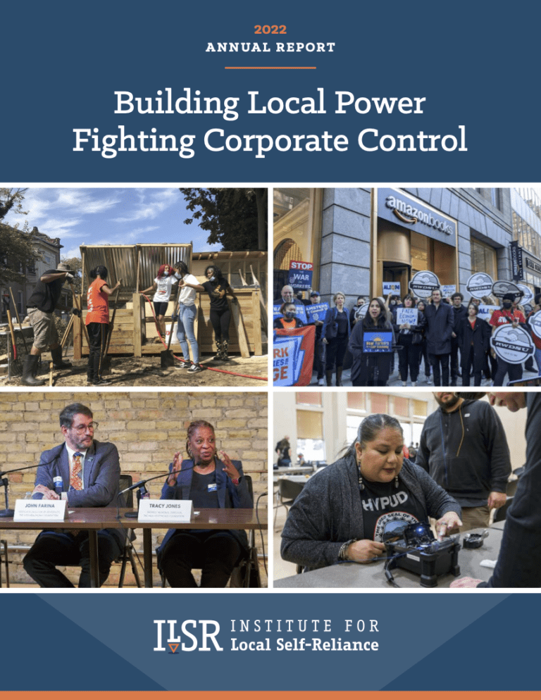 ILSR's 2022 Annual Report