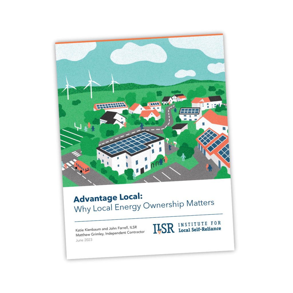 Local Ownership | ILSR Energy Democracy Initiative