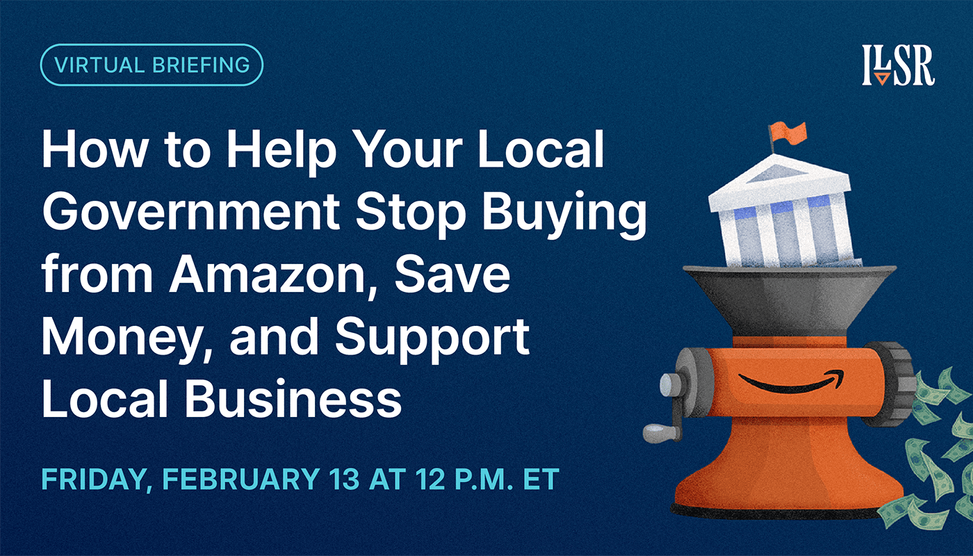 Watch: How to Help Your Local Government Stop Buying from Amazon ...
