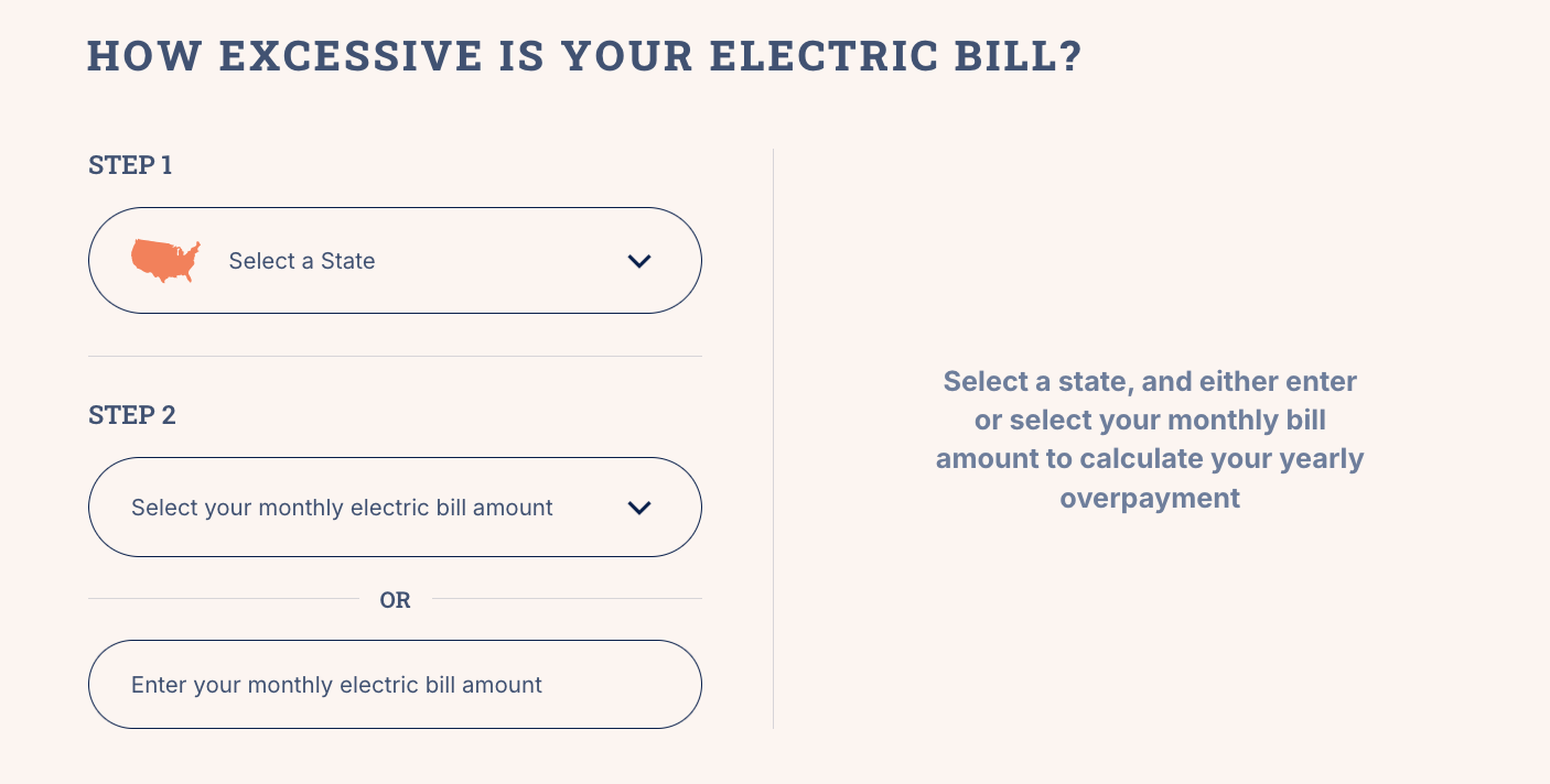Utility Bill Calculator